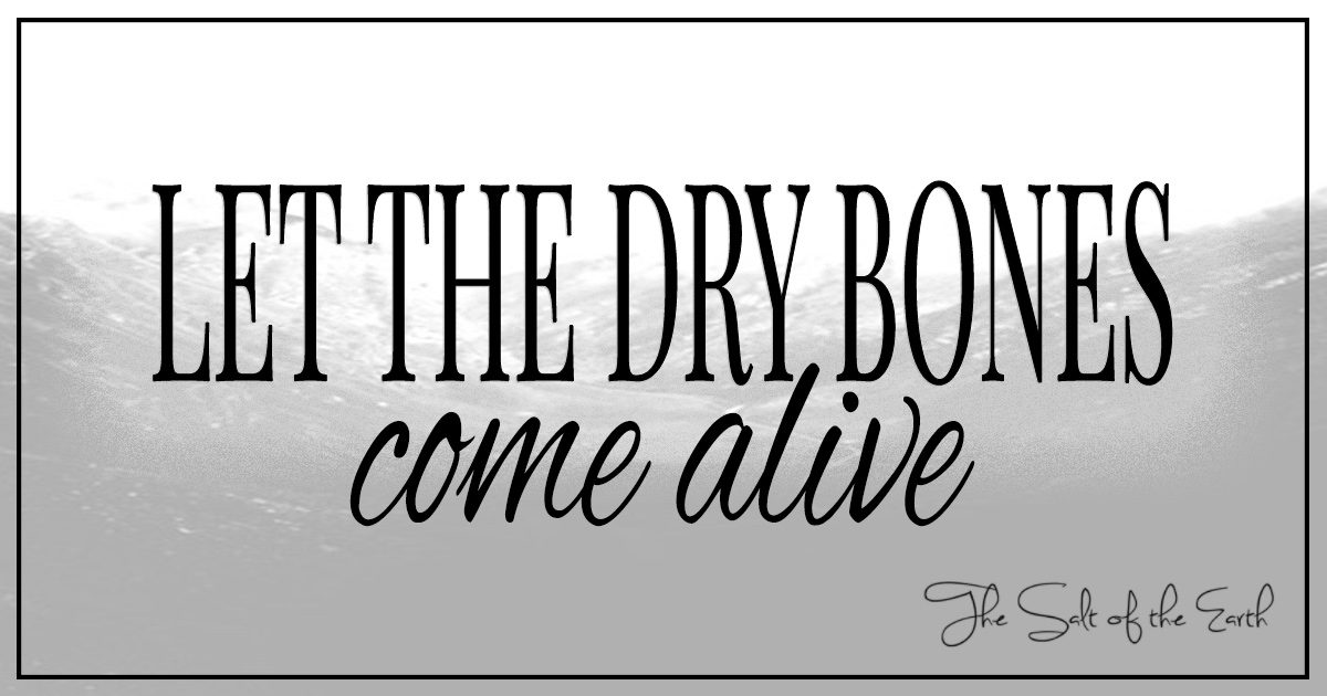Let The Dry Bones Come Alive! | Ezekiel 37:1-14 | Salt of the earth